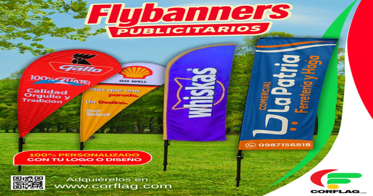 Promocion fly banners